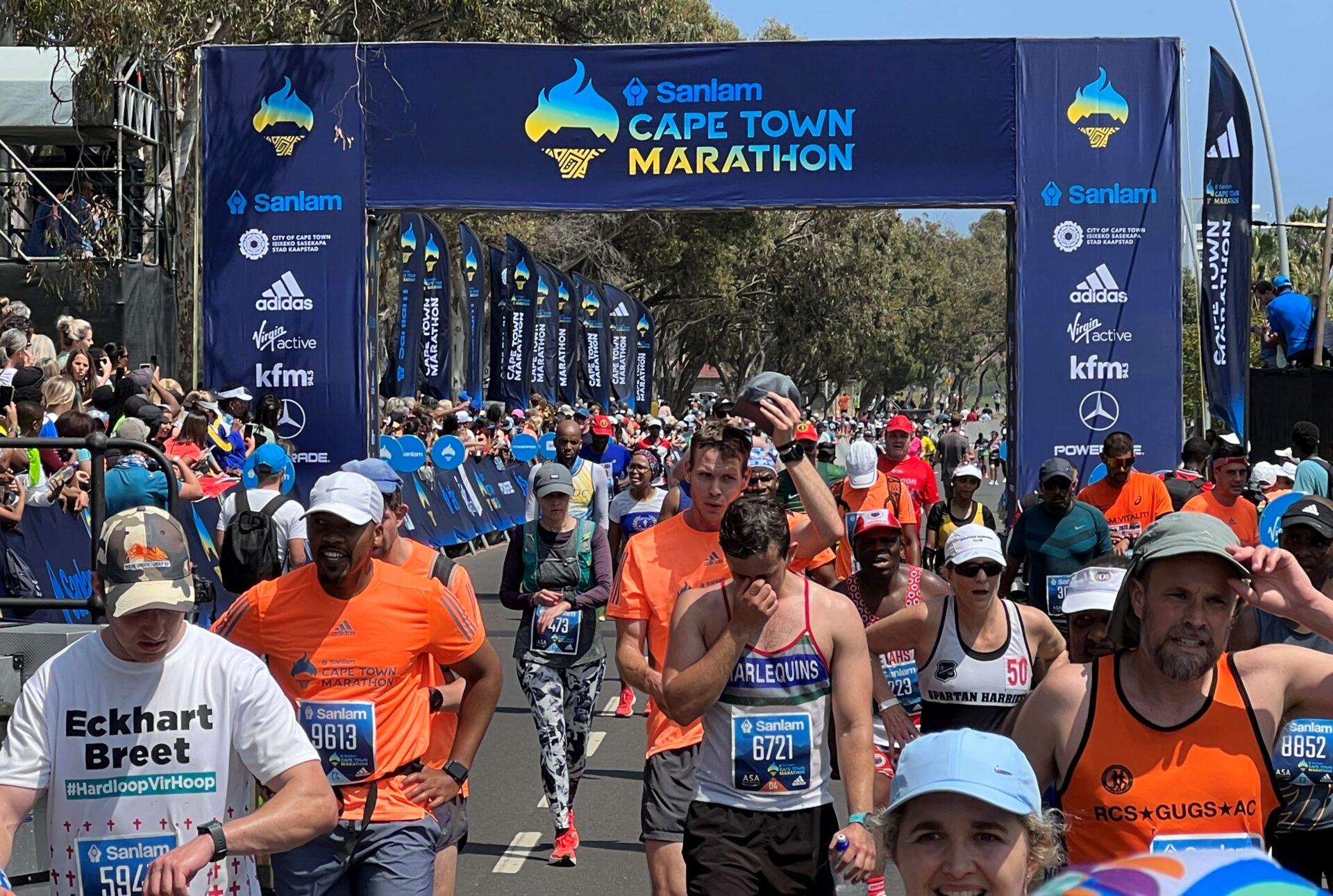 Stephen Mokoka makes it a treble at the Sanlam Cape Town Marathon as ...