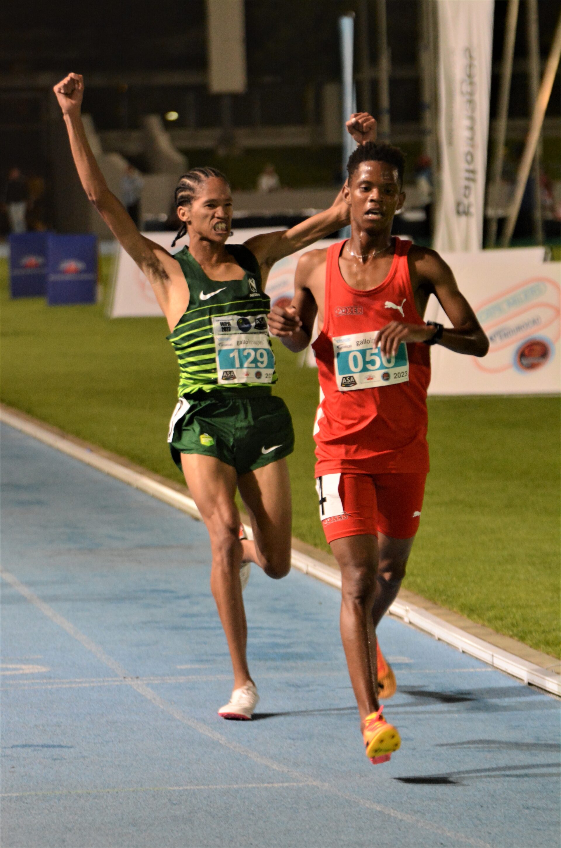Mphahlele and Tshite light up the Green Point track - Sports Network ...